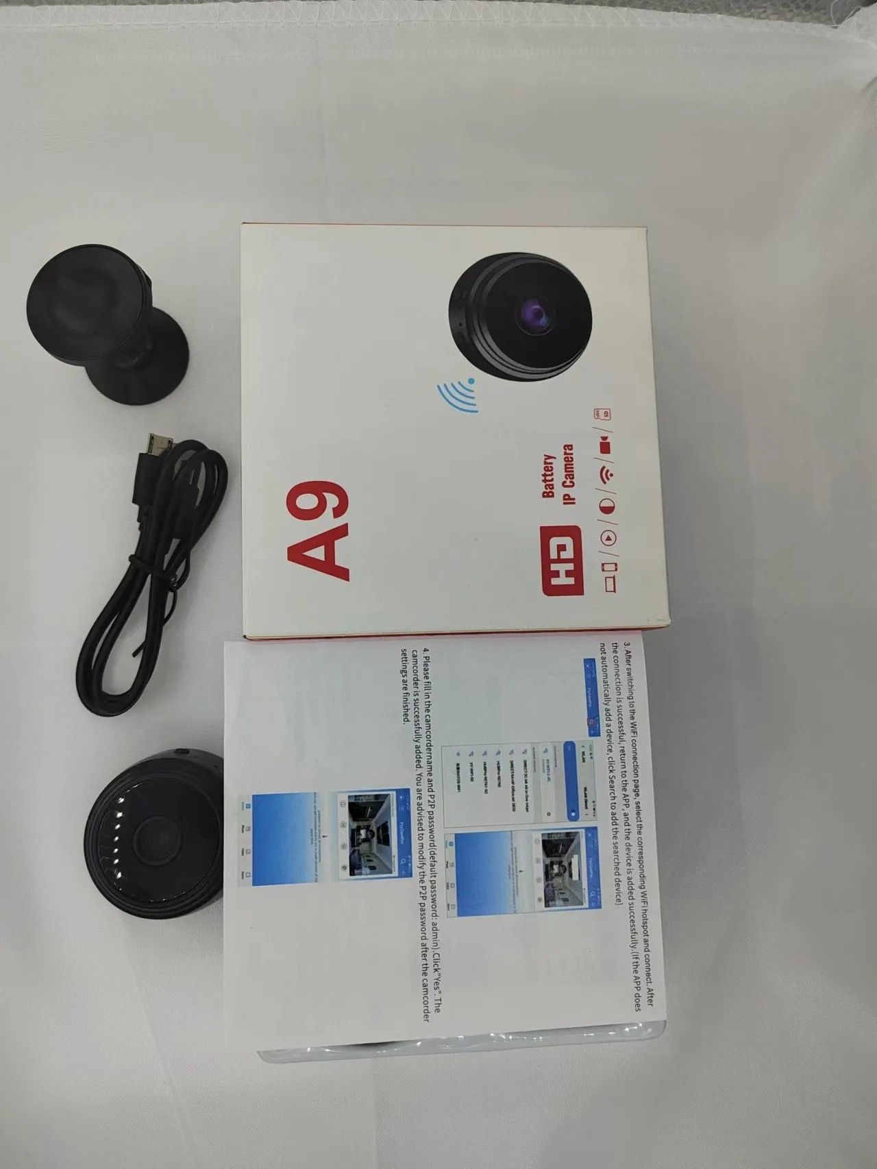 A9 Mini Camera Wireless Wifi Ip Home Security 1080p Hd Night Vision Dvr ...