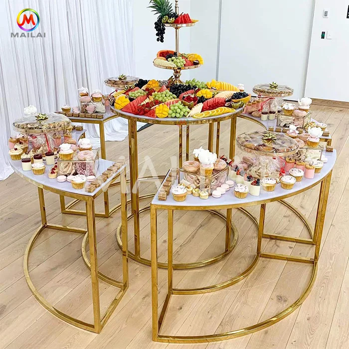 Wedding Decoration Props - Dessert Table Stands Set