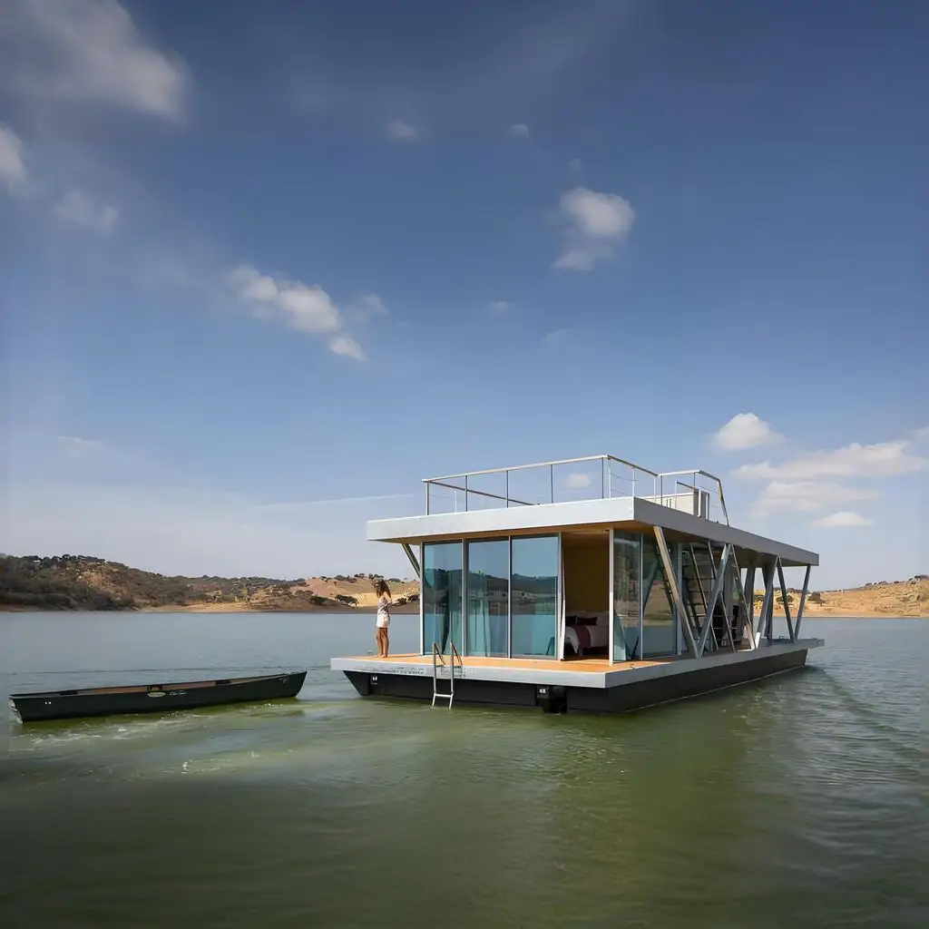 Luxury Yacht Aluminum Fishing Boat House for Sale