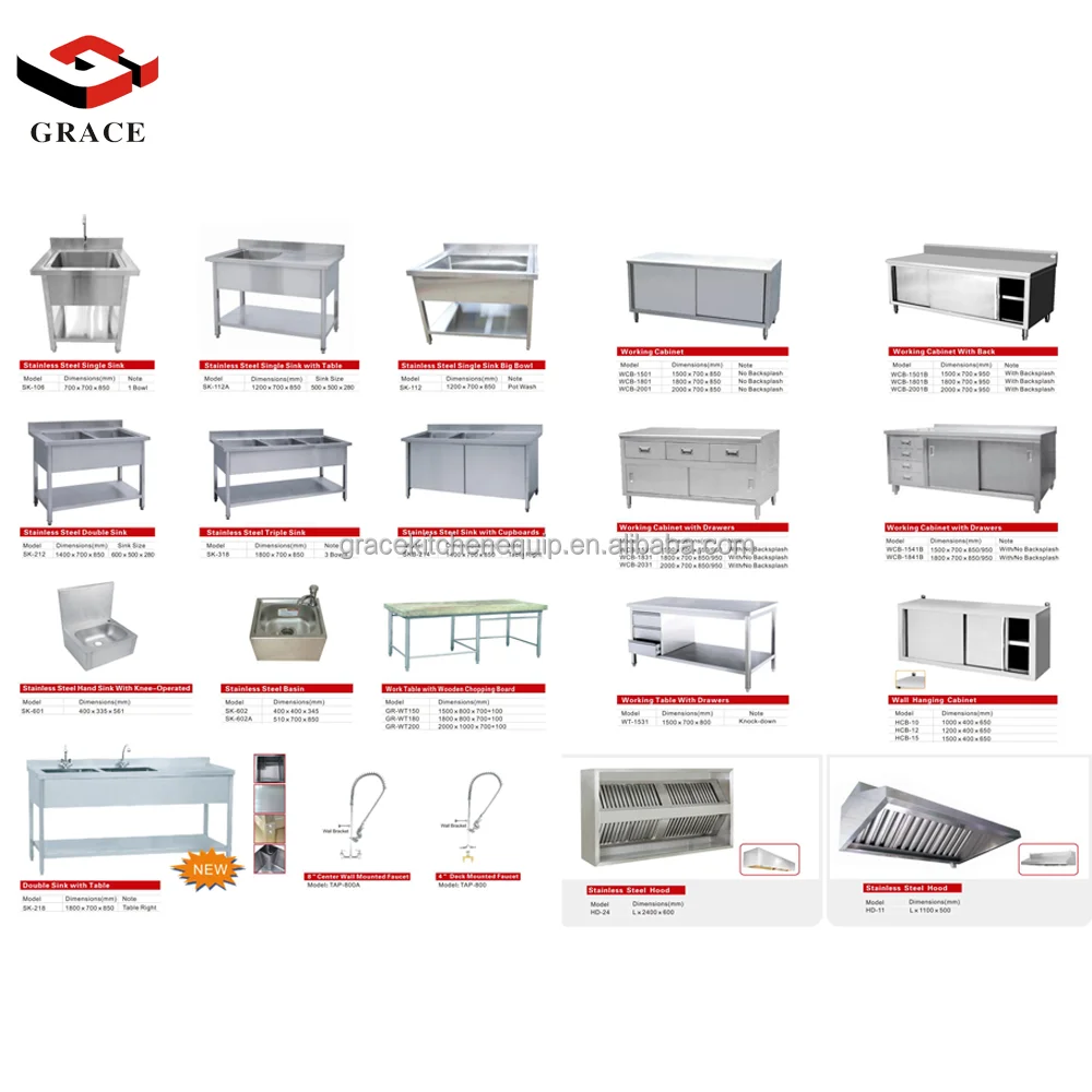 Stainless Steel Work Table Chiller Freezer for Hotels