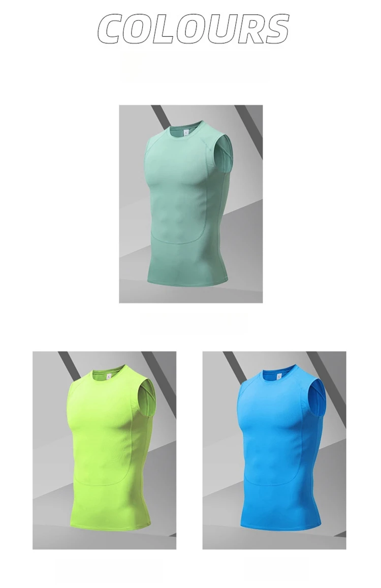 Compression Tank Tops Men Singlet Seamless Running Singlet Men Summer ...