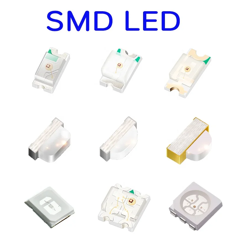 Smd Led 0603 Prussian Green Led Packaging Factory Direct Surface ...