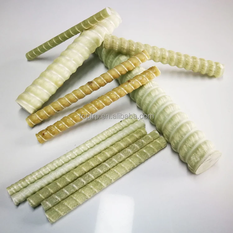 White Sandblasting Surface FRP Rebar - Durable & High-strength