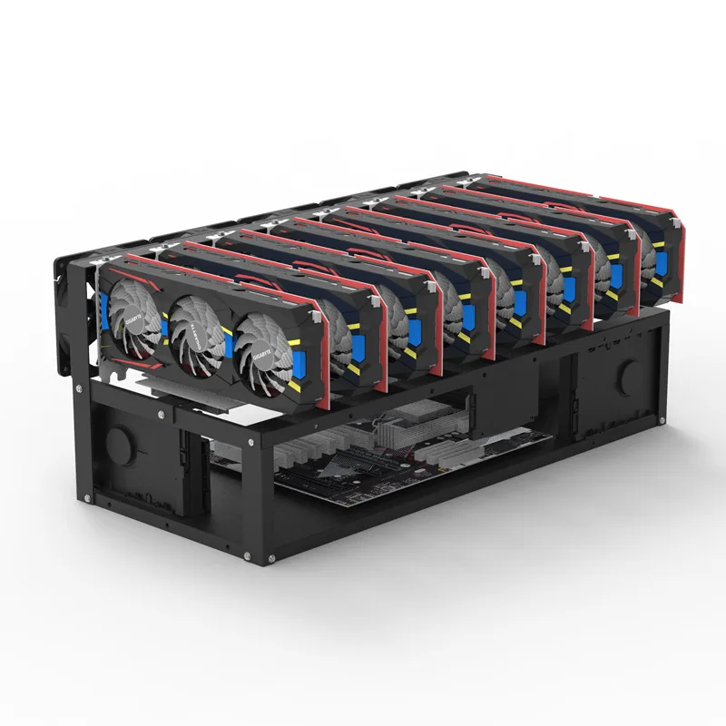 8 Gpu Case 8 Gpu Frame 8 Gpu Rack Only - Buy 8 Gpu Case,8 Gpu Frame,8 ...