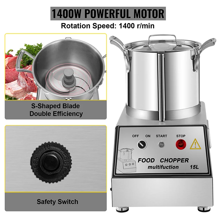 Efficient Kitchen Solutions - Stainless Steel Food Processors