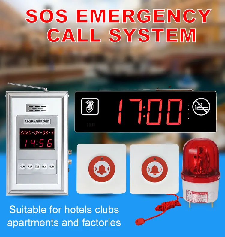Remote Bell for Elderly - Emergency Call System for Patients