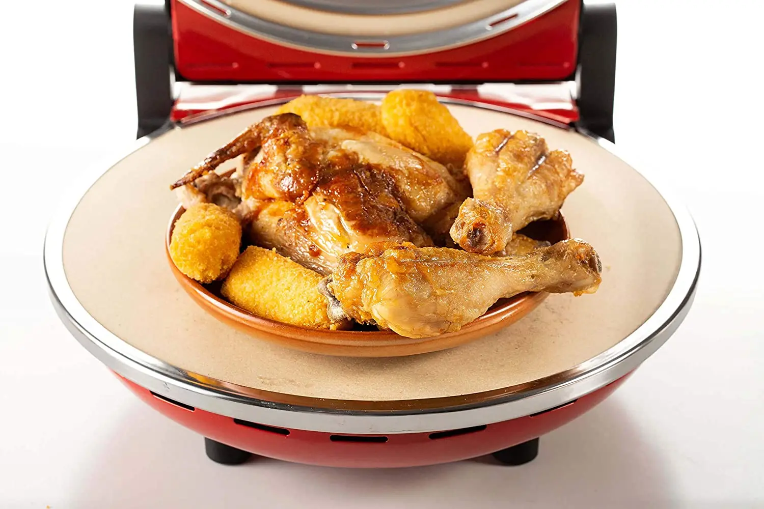 Anbolife 1200w Electric Pizza Pan - Fast & Easy Pizza Maker