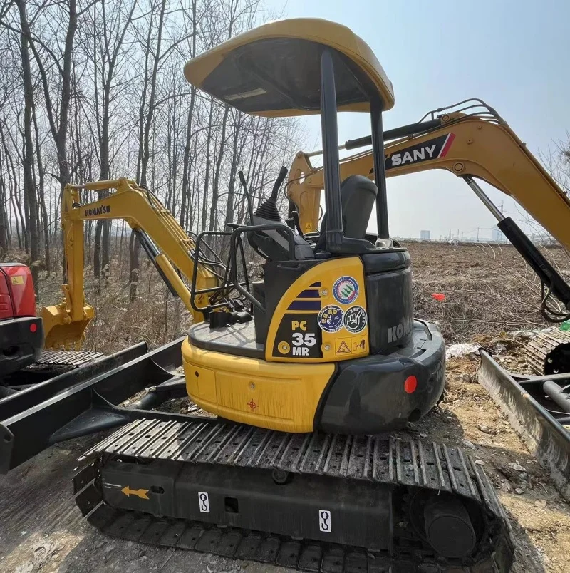 Used Excavators Mini Excavator Crawler Komatsu Pc70 Pc60 Pc35mr Pc55mr Pc56 Pc30 Used 3.5 Ton ...