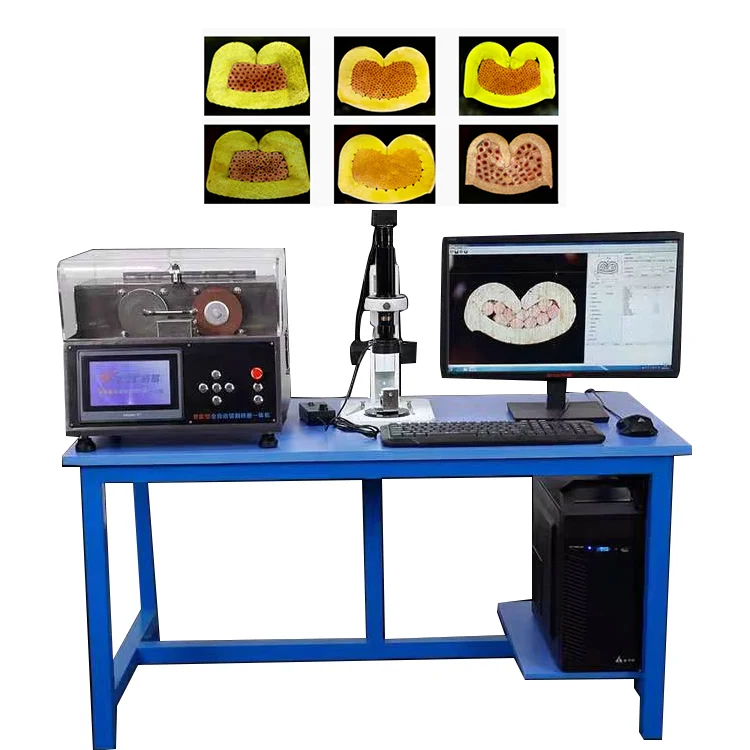 Wire Cable Lug Wire Cross Section Analyzer Cutting Grinding Machine And ...