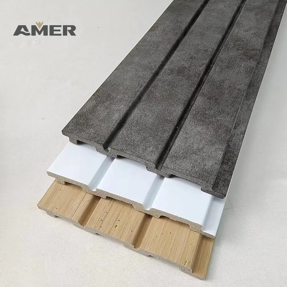 Amer Interior Ps Wall Panels Composite Indoor Wooden Cladding Board For ...