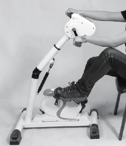 HSM Fitness Motorized Electric Mini Exercise Bike for Seniors