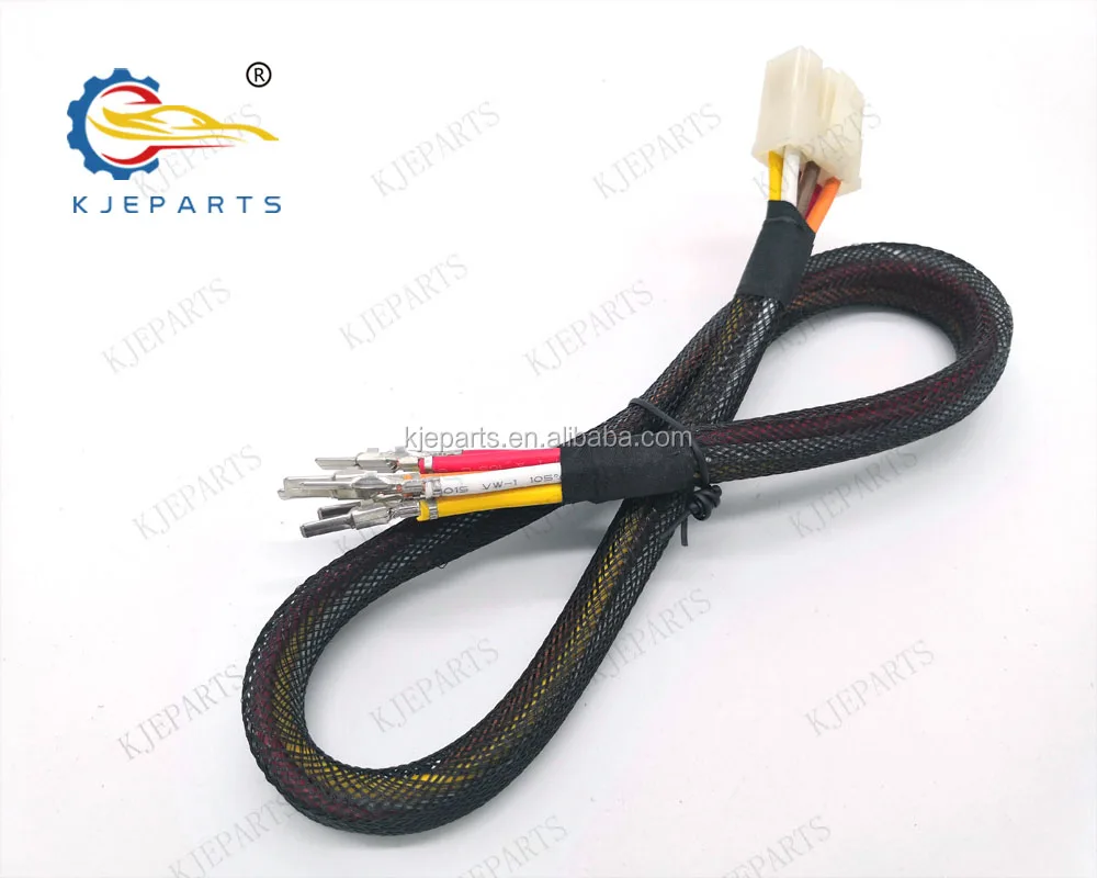 Car Terminal 6 Pin Connector Refit One-button Starter Complete Wiring ...