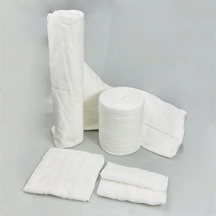 Medical Consumable Surgical 100% Cotton Combine Gamgee Gauze Dressing ...