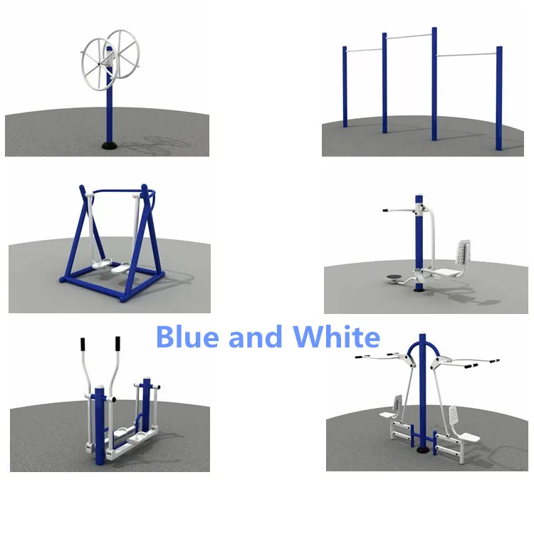 Durable Galvanized Steel Outdoor Fitness Gym Equipment - Customizable ODM