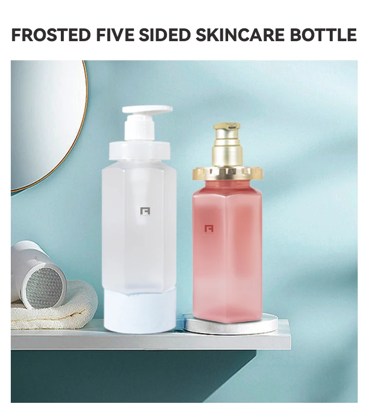 Refillable Shampoo Bottles 450ml Custom Shampoo And Conditioner Bottles ...