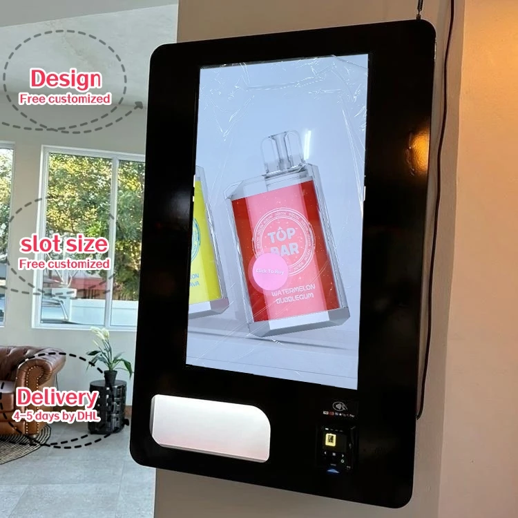 Hot Selling Mini Wall Mount Vending Machine With Id Age Verification ...
