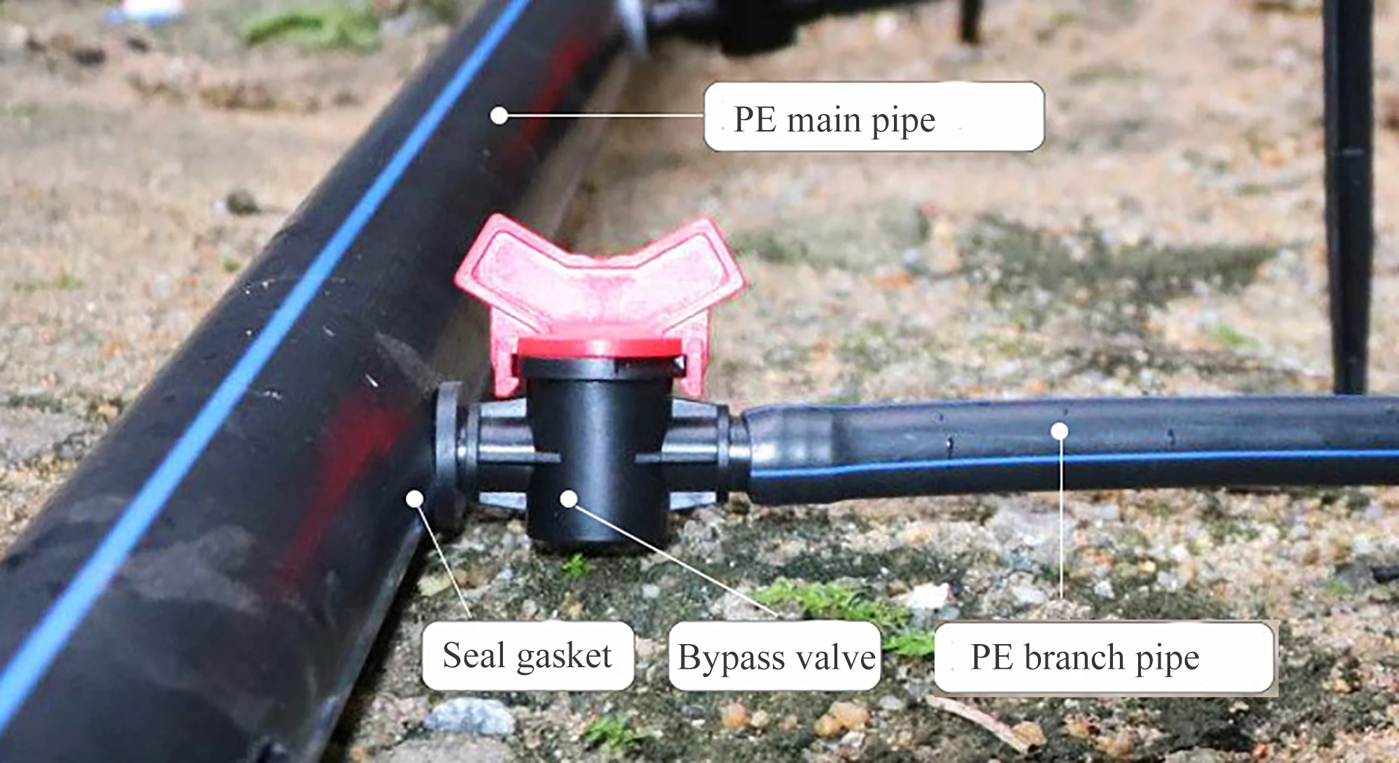 16/20/25mm Pipe Bypass Valve - Efficient Irrigation Control