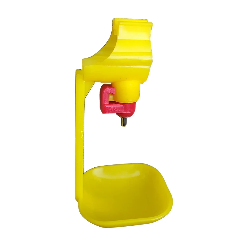 Plastic Bird Coop Chicken Drip Cup Chick Nipple Drinker Poultry Water ...