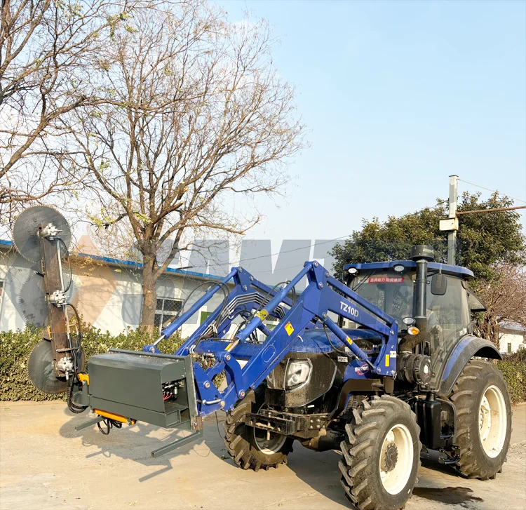 Hydraulic 600mm Circular Saw Blade Fruit Tree Cutting Brush Cutter Tree ...