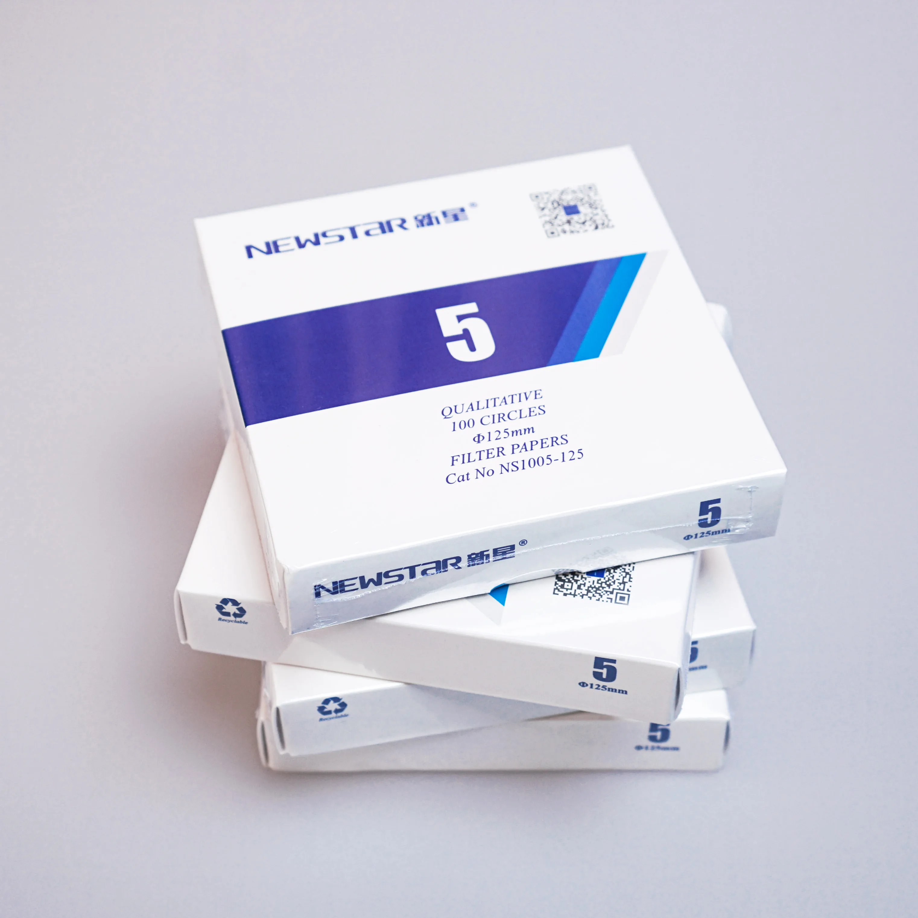 Lab Filter Paper Slow Speed For Qualitative Analysis Grade 5 Pore Size ...