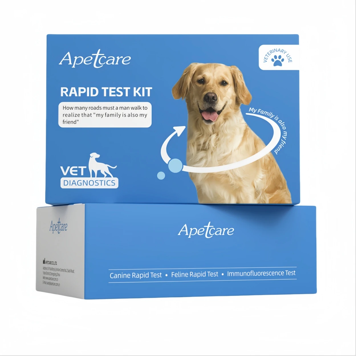 Kit de prueba rápida para el cuidado de mascotas canino Ehrlichia ...