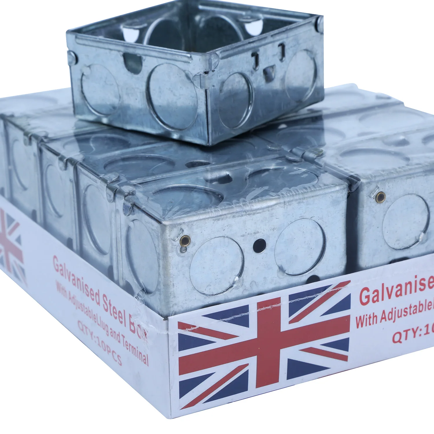 3X3 3X6 GI Conduit Boxes Galvanized 4 Way Mold for Wall Mount GI ...