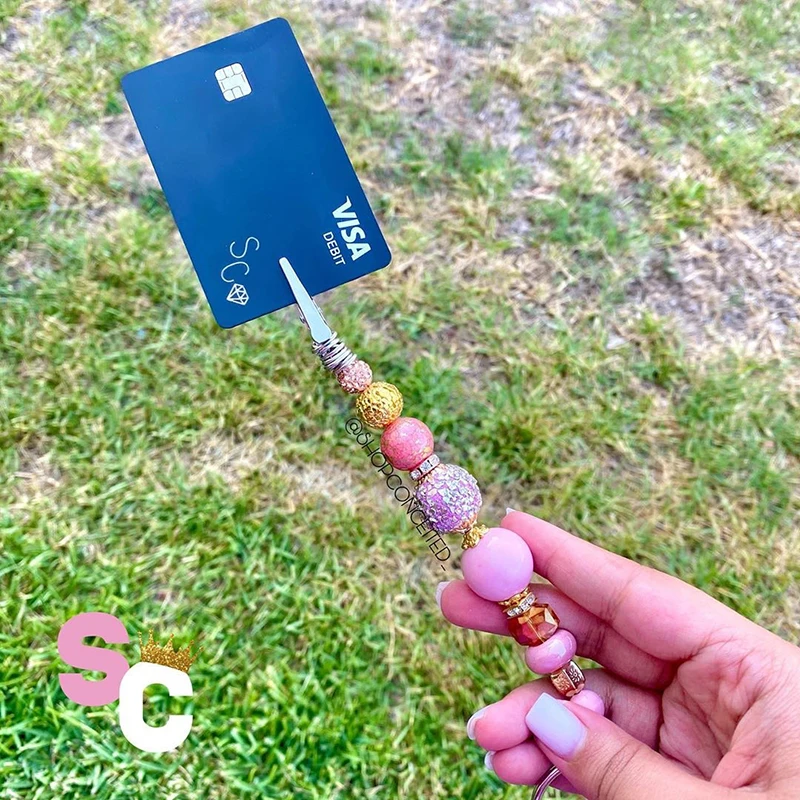 Uketa Wholesale Hot Selling Women Bling Atm Credit Card Puller Debit ...