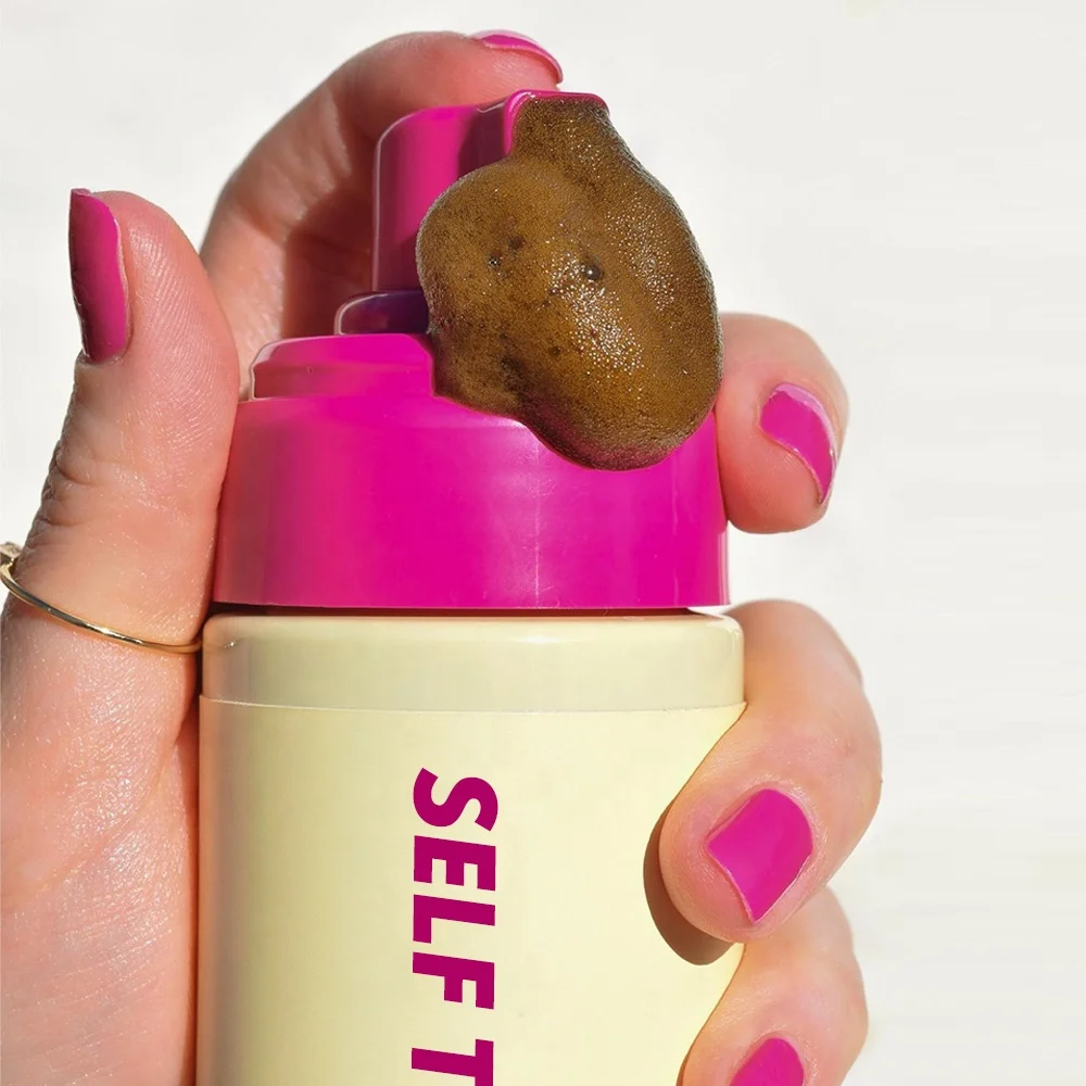 Custom Logo Fake Tan Self Tanning Mousse Private Label Perfect Skin ...