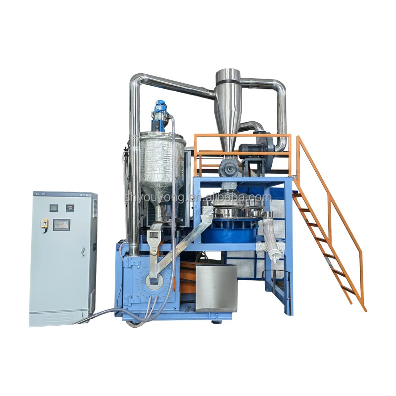Automatic Liquid Nitrogen Plastic Bottle Mill Grinding Machine ALU ...
