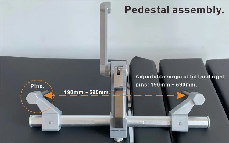 Medical Three Point Skull Clamp Sugita Mayfield Head Frame for Surgery ...