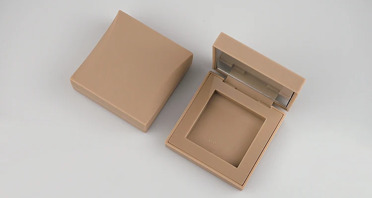 Empty Pressed Face Powder Compact Packaging Custom Compact Case ...