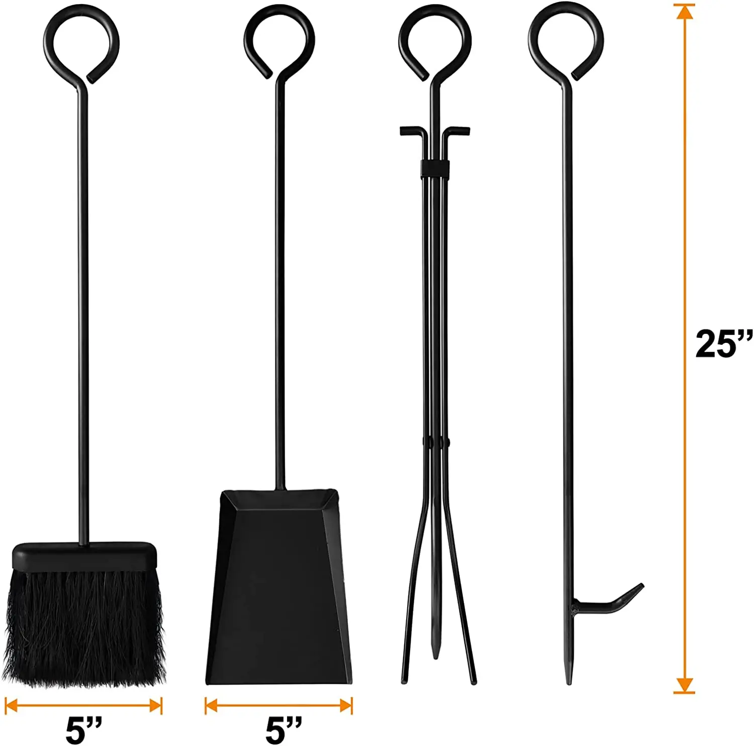 Firewood Rack Fireplace Tool Rack Indoor Wood Holders Fireplace Outdoor ...