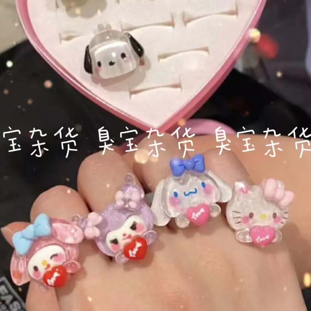 Botu Kawaii Sanrio Kuromi My Melody Anime Cute Cat Pom Pom Purin Girly ...