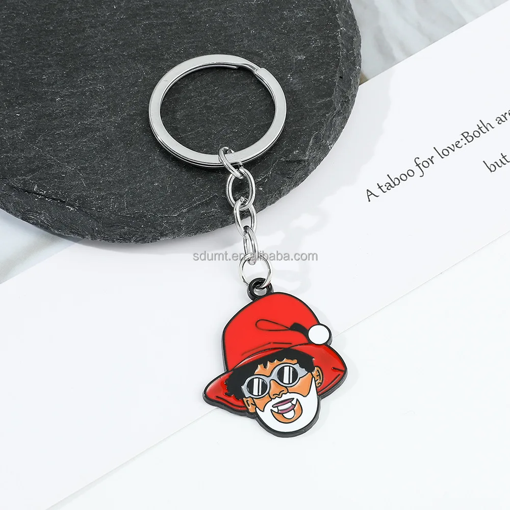 Bad Rabbit Keychain Souvenir Pendant Bad Rabbit Bag Key Chain Ornament ...