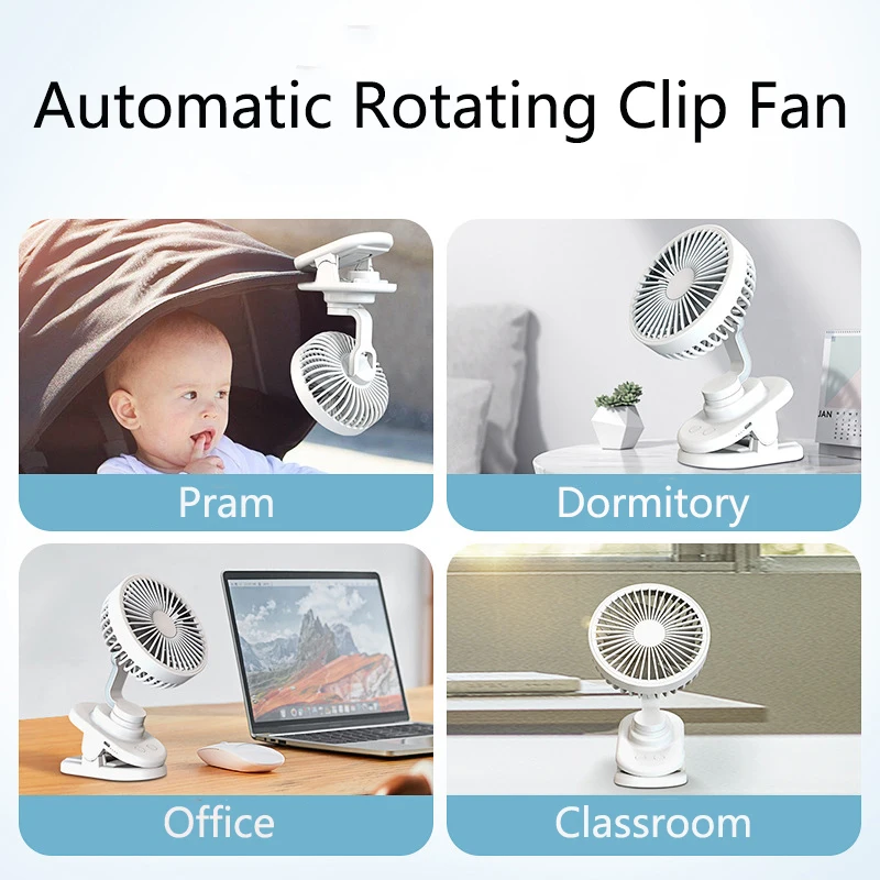 Smart Fan Chillmax Go Portable Usb Mini Fan Auto Rotate Air Cooling ...