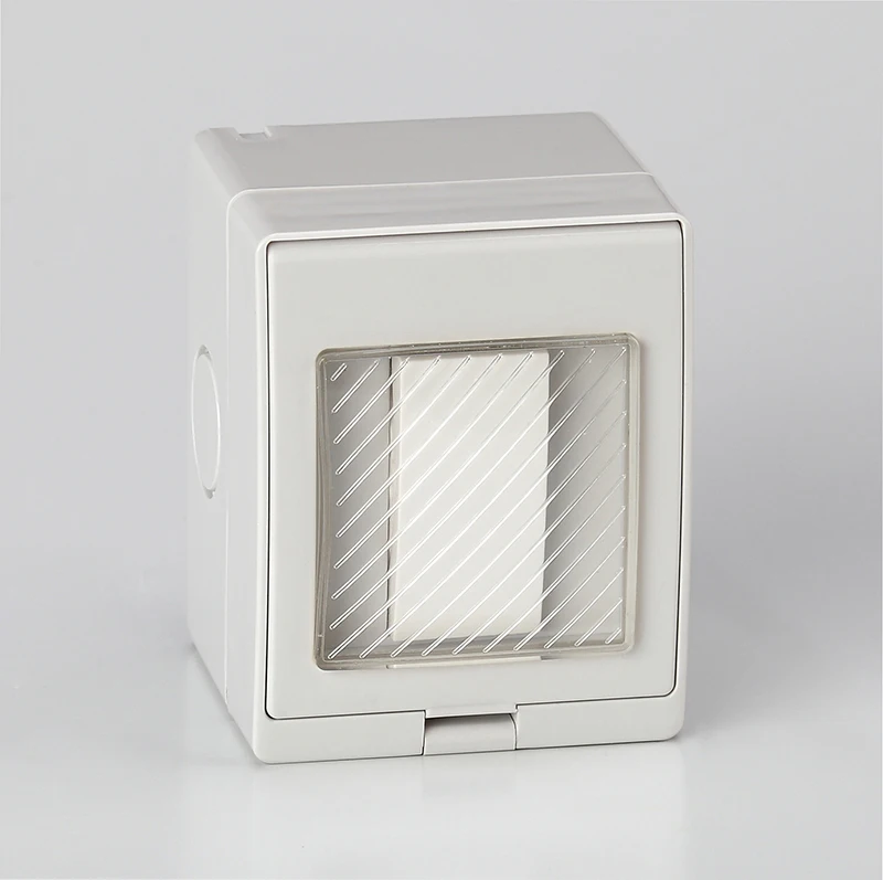 Abs Material Ip55 Surface Mounted 1 Way Single Control Bathroom ...