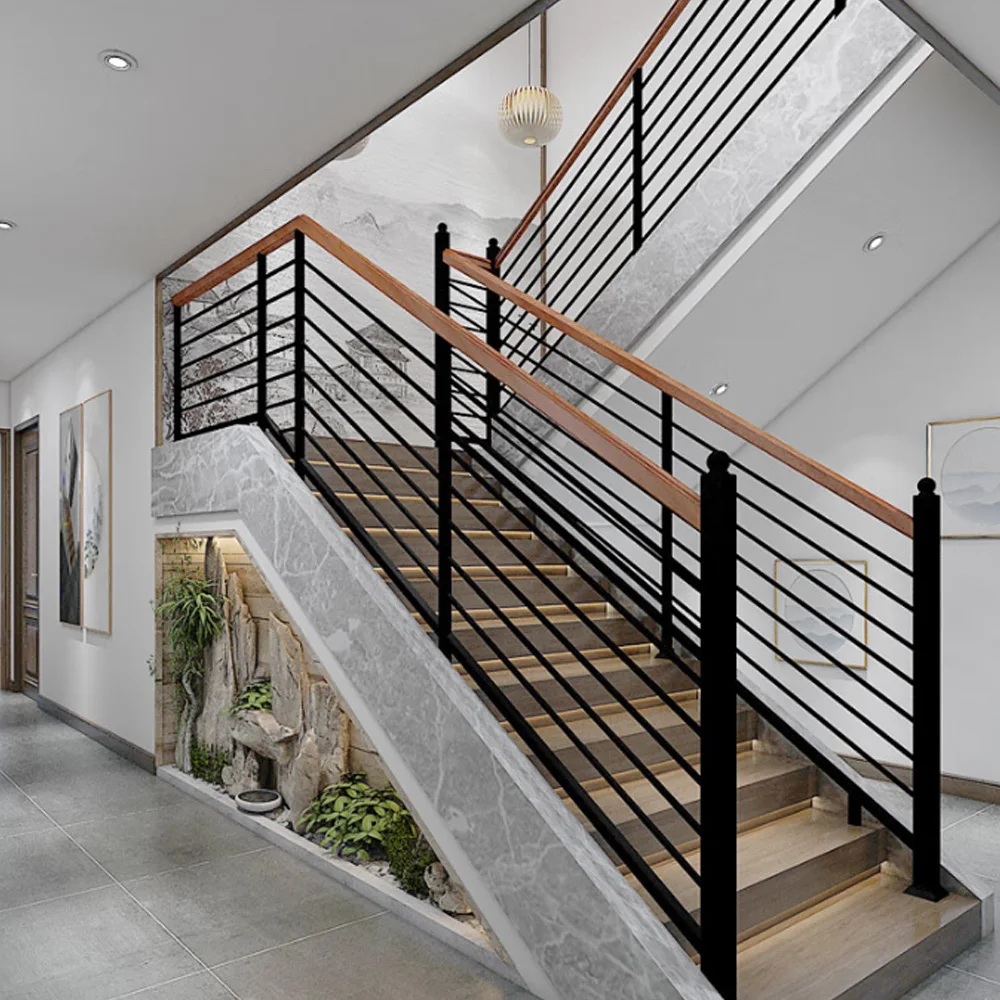 Custom Wrought Iron Stair Railings Fencing Trellis Gates Fencing ...