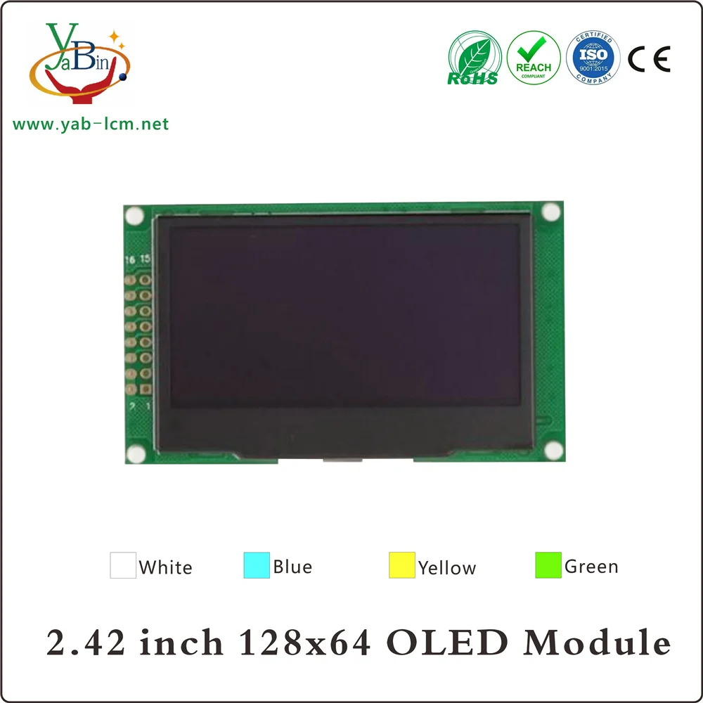 2.42 inch 128X64 Monochrome Oled Display Panel| Alibaba.com