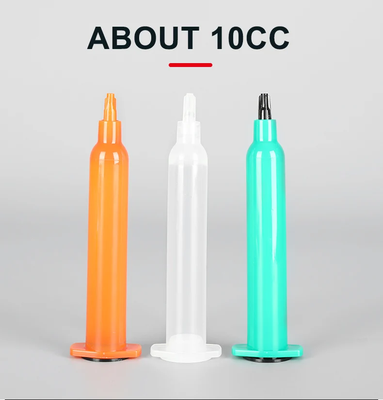 10ml IE-I Plastics Glue Packaging Piston and Cylinder 2-piece Set for ...