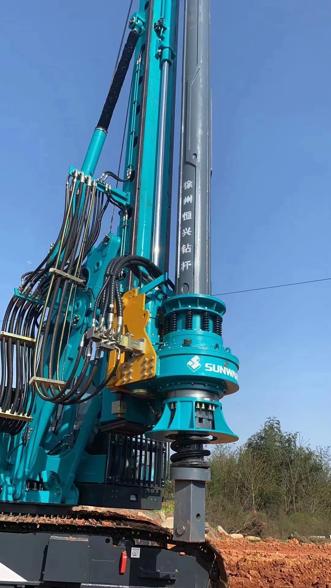 Bauer Rotary Drilling Interlock Kelly Bar Pile Drilling Machine Inter ...