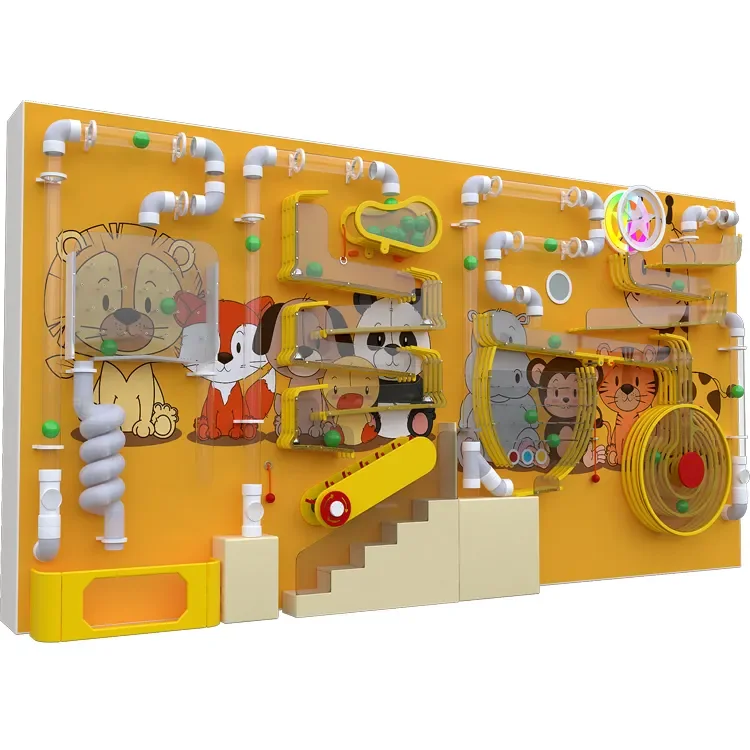 Space Science Theme Playroom - Interactive Ball Wall Games