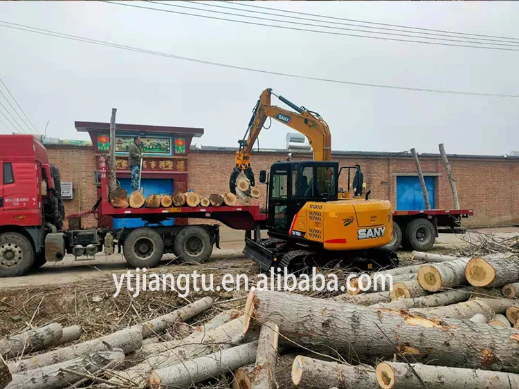Log Grab Wood Grapple Rotary Hydraulic Log Grab for Excavator| Alibaba.com
