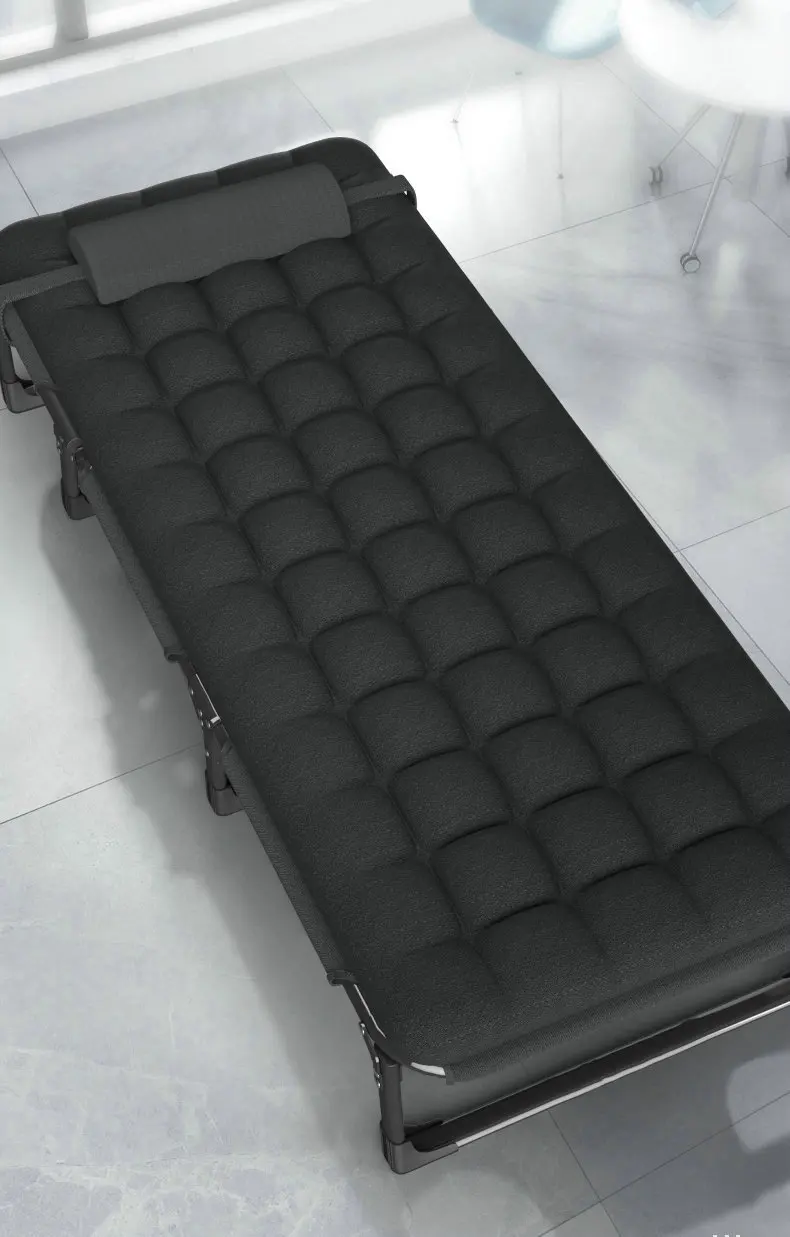 Portable Adjustable Folding Bed - Ideal for Outdoor & Indoor
