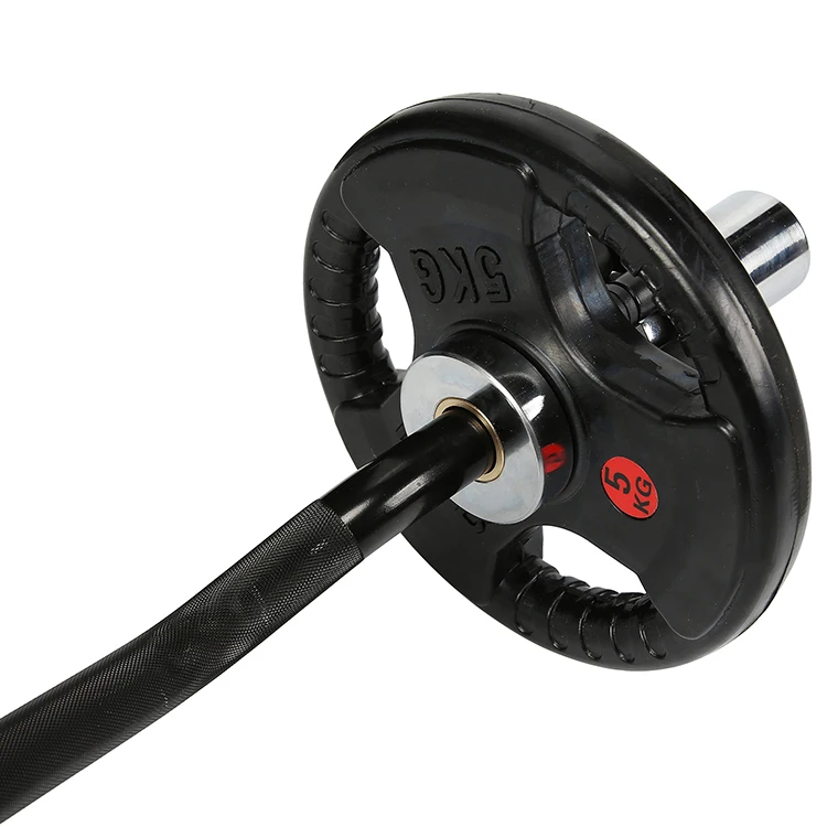 TOPKO Iron Grips EZ Adjustable Barbell Rod Set for Weight Lifting