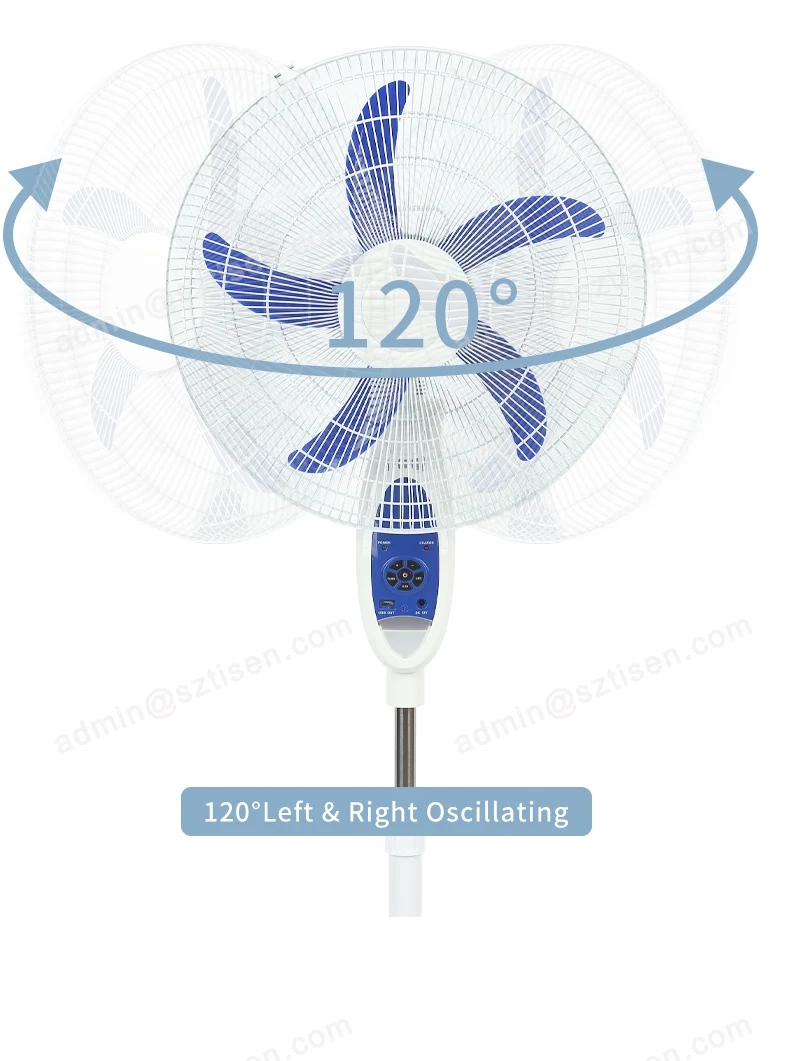Air Cooler 12v Ac Dc - Rechargeable Standing Fan with Light