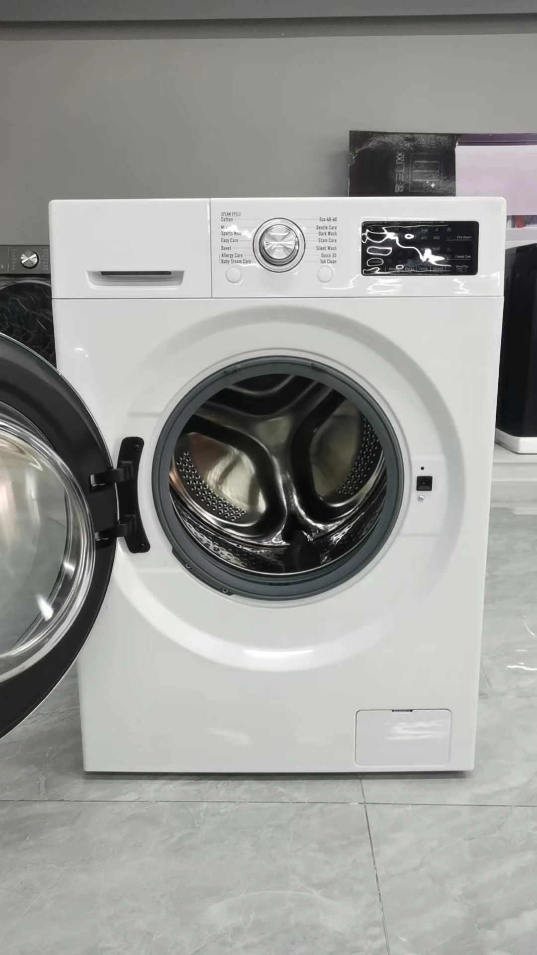 8kg BLDC / DD Motor Washing Machine Front Loading Fully Automatic ...