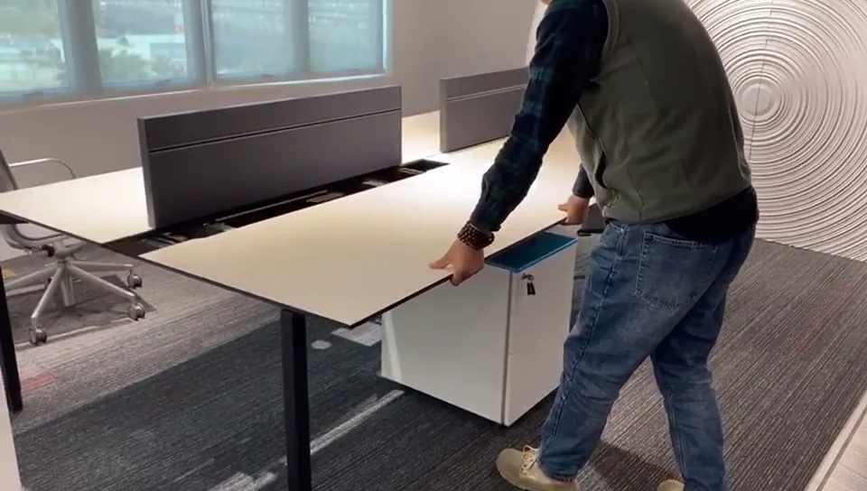 Working Space Coworking Design Partition Sharing Open Modular ...