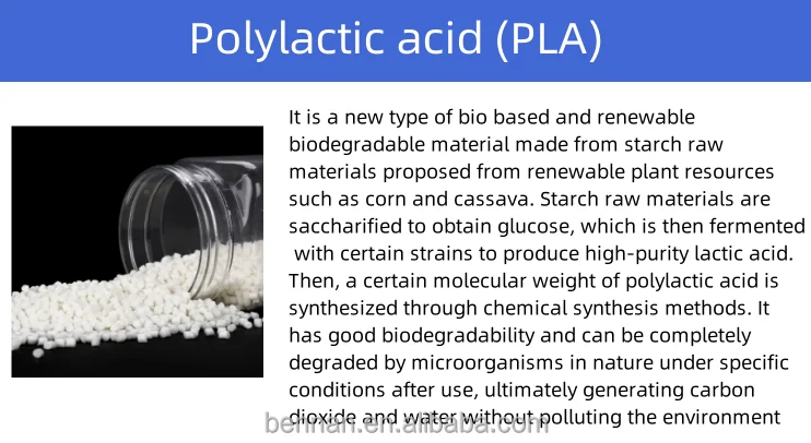 Pla Fully Biodegradable Material Polylactic Acid Pla Resin4032d Biaxial ...