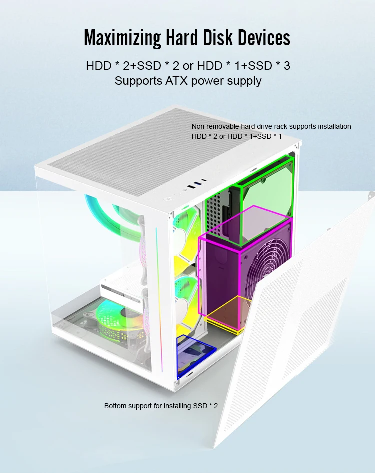 Gaming PC Case - VTEX/OEM/ODM - ATX Form Factor