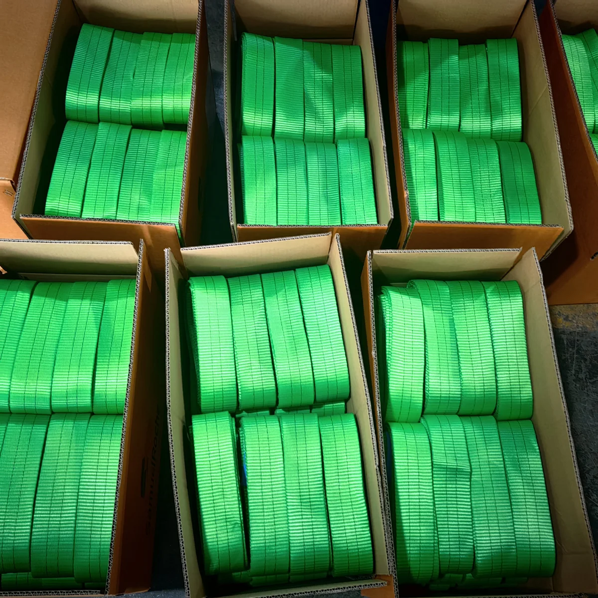 Flat Webbing Sling Lifting Webbing Sling Soft Polyester Flat Webbing ...